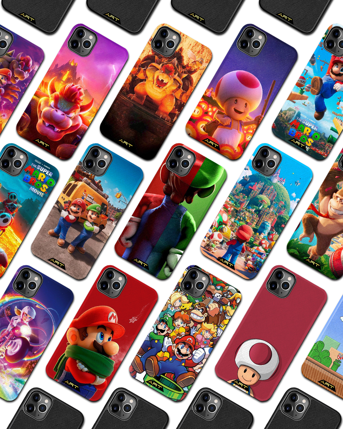 Super Mario Bros - Art Cases
